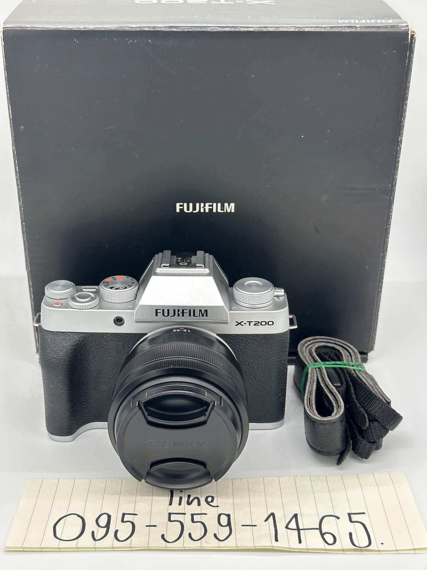 (สินค้ามือ2) กล้อง Fuji xt200 ติดเลนส์ 15-45 wifi เซลฟี่ จอสัมผัส ...
