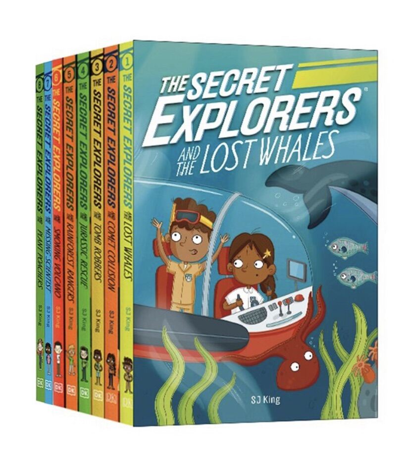 DK The Secret Explorers Series 8 Books Set Free Audio Download ...
