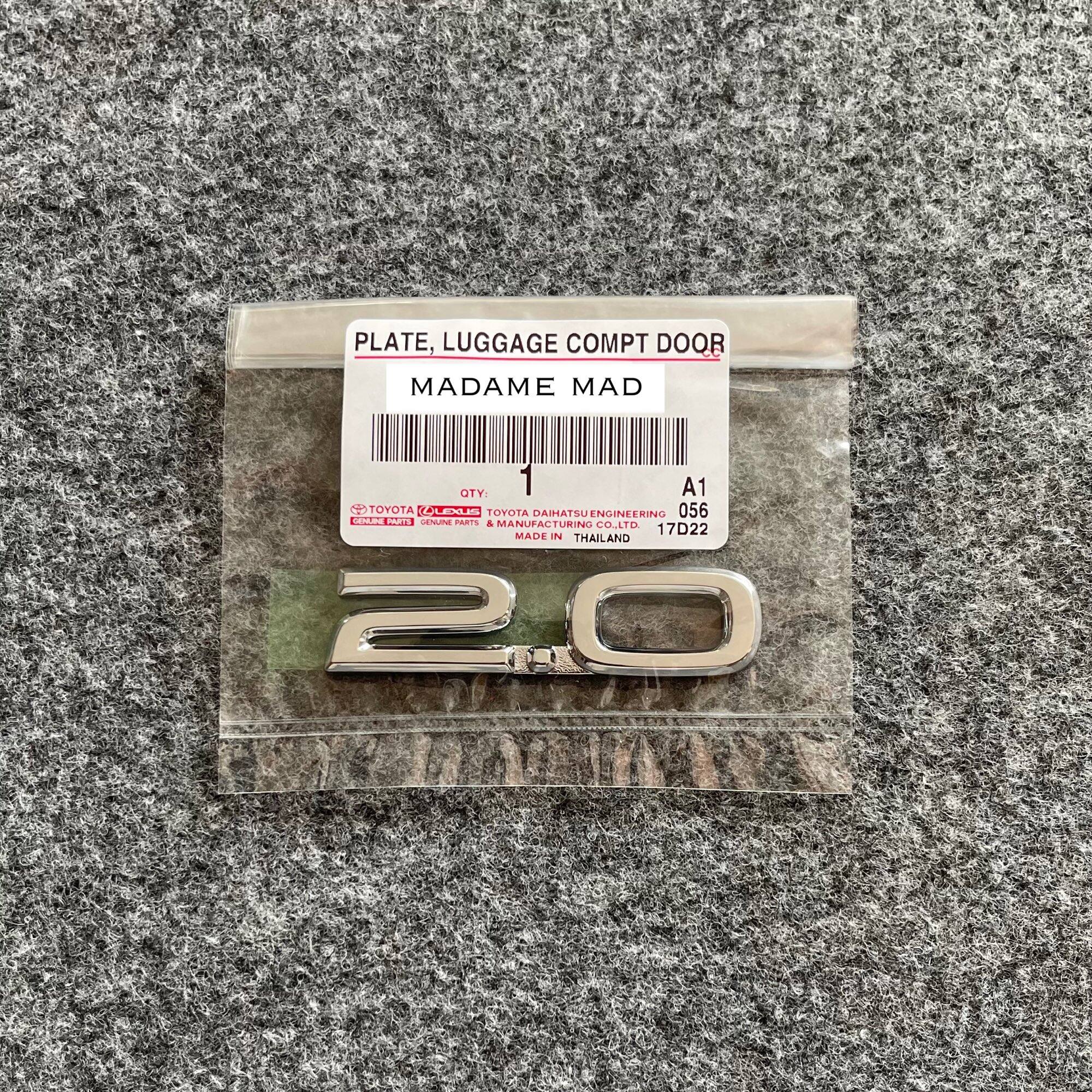 แท้ศูนย์ ????% โลโก้ 2.0 CAMRY 2002-2006 ขนาด 7x1.8cm (CN-75443-06141 ...