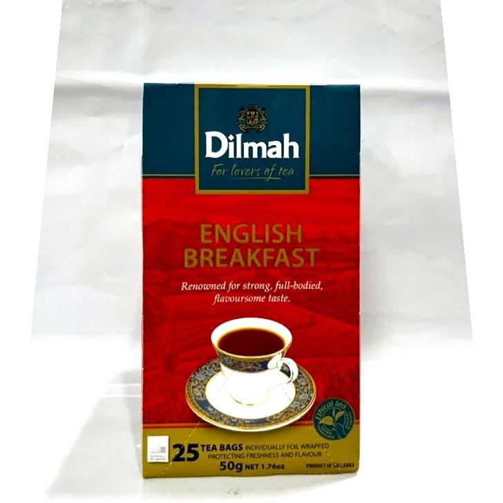 Dilmah Tea Bag English Breakfast ชาผงดิลม่า อิงลิชเบรคฟาส 25 ซอง ...