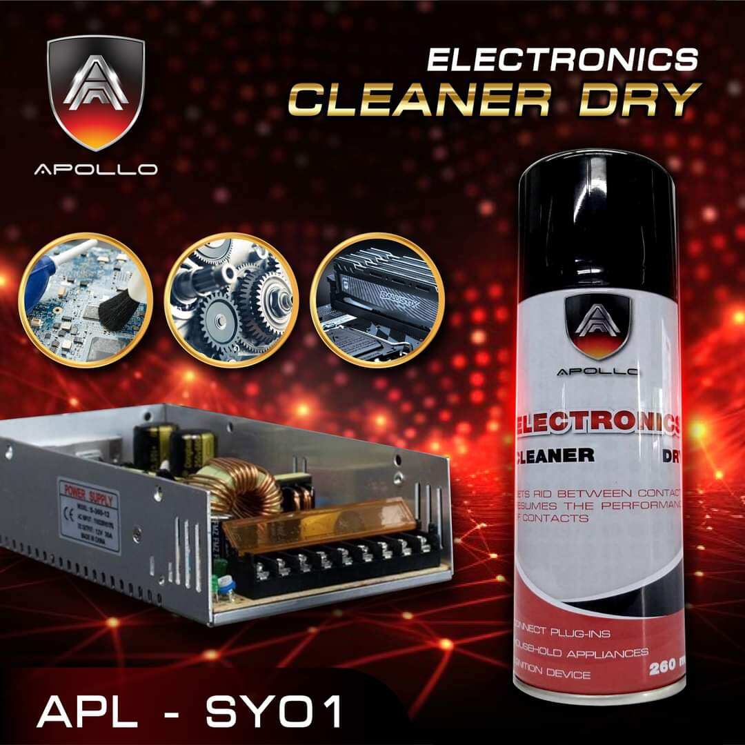 สเปรย์ทำความสะอาดอเนกประสงค์ Contact Cleaner APoLLo Electrical Parts ...