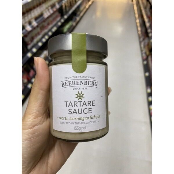 Tartare Sauce ( Beerenberg Brand ) 150 G. ซอส สำหรับอาหารทะเล ( ตรา ...