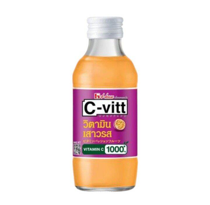 ยกลัง30ขวด C-vitt เครื่องดื่มวิตามันชี รสเสาวรส ขนาด 140มล.30ขวด - B ...