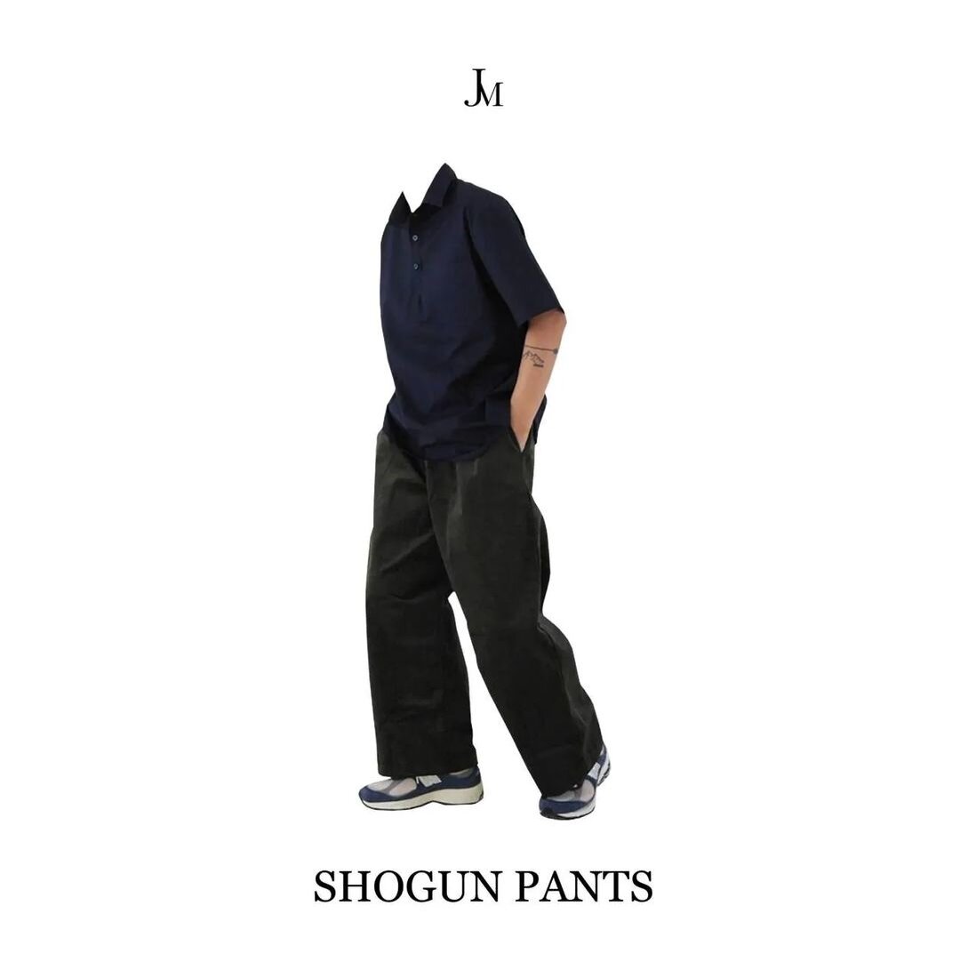 SHOGUN PANTS กางเกงขากระบอกกว้าง ผ้าลูกฟูก | Lazada.co.th