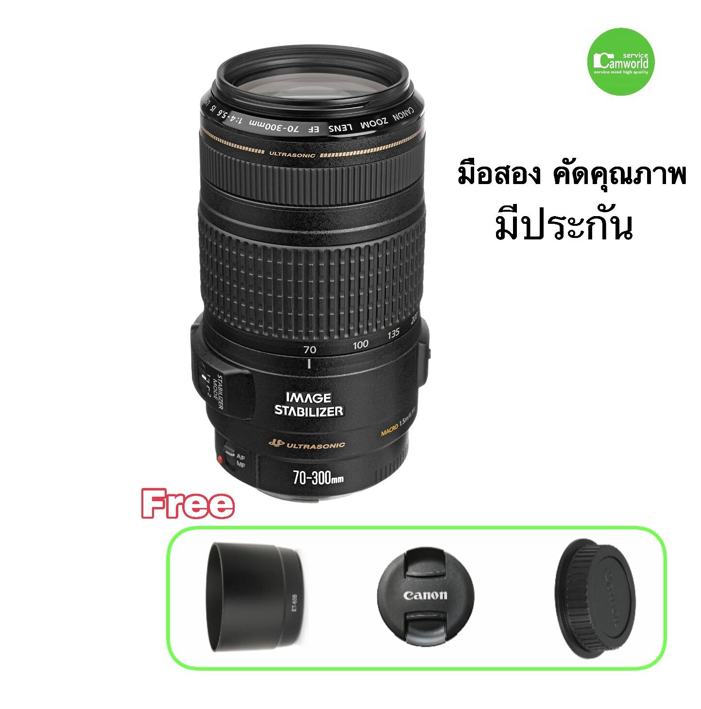 CANON EF 90-300mm F4.5-5.6 USM Full-Frame and APS-C for Canon DSLR ...