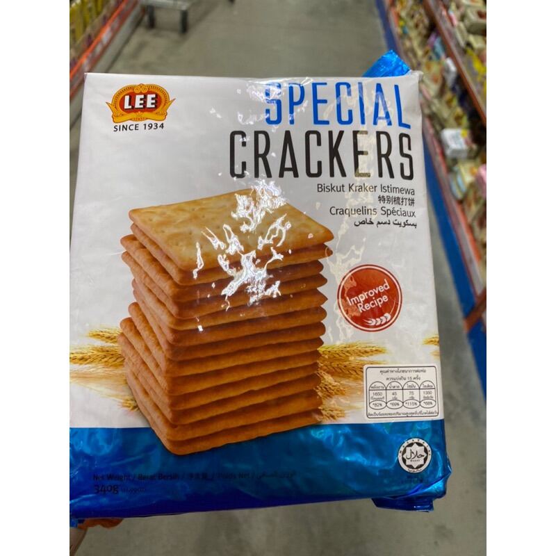 Special Crackers Biskut Kraker Istimewa ( Lee Brand ) 340 G. แครกเกอร์ ...