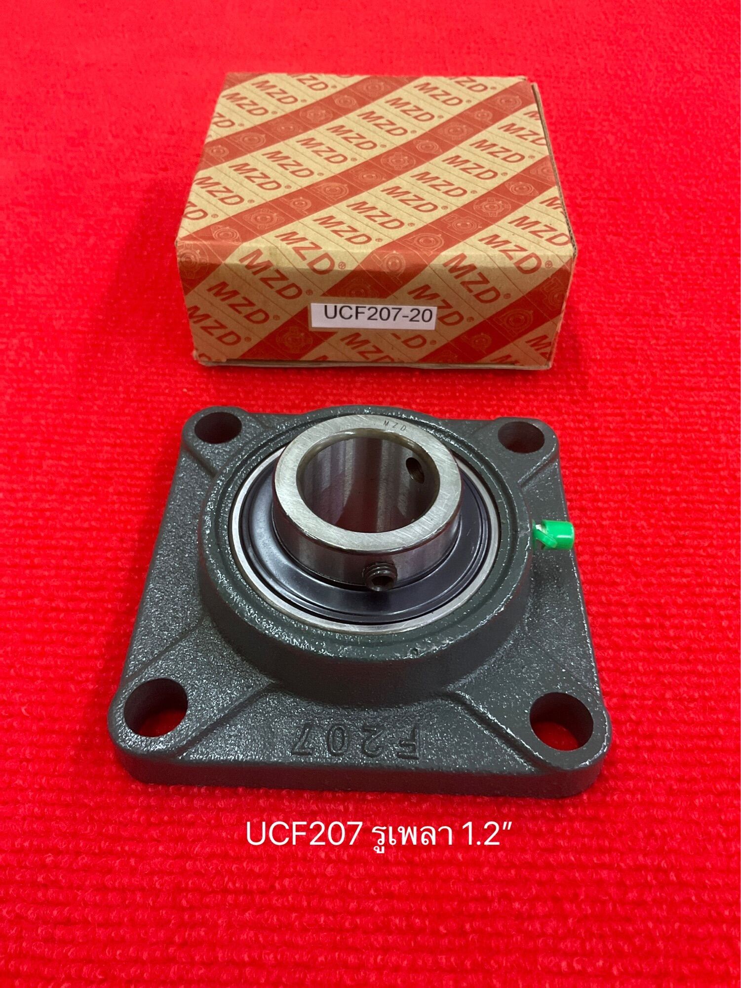 UCF207-20 รูเพลา 1.2นิ้ว ลูกปืนตุ๊กตา 32มิล BEARING UNITS UCF 207-20 ...