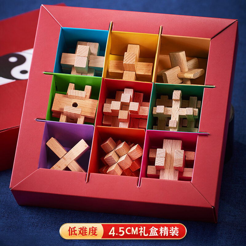 Luban LOCK konming LOCK ชุดของเล่นเพื่อการศึกษาสำหรับเด็กนักเรียนประถม ...