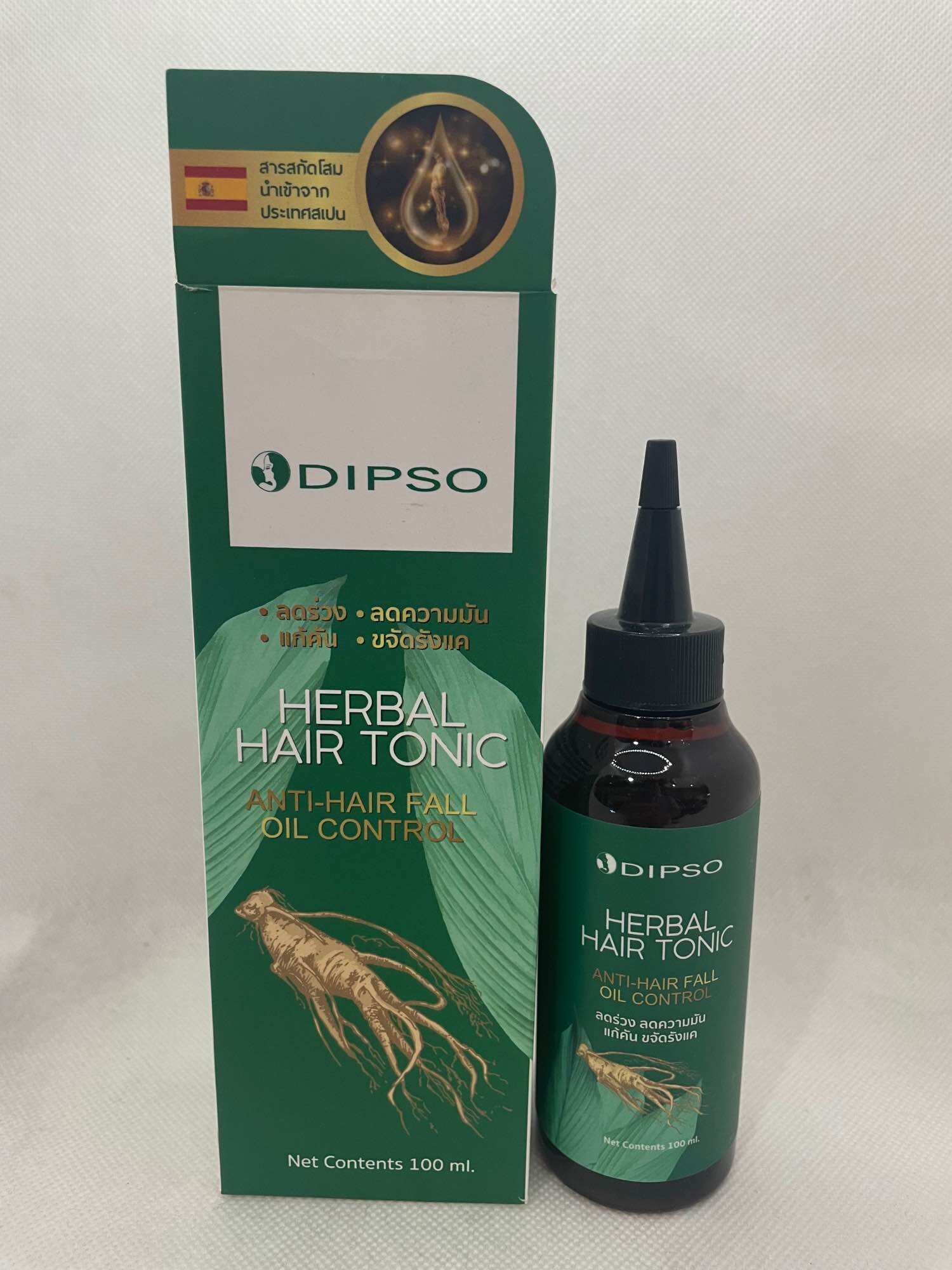 Dipso Herbal Plus Anti Hair Fall & Anti Dandruff Hair Tonic and Shampoo ...