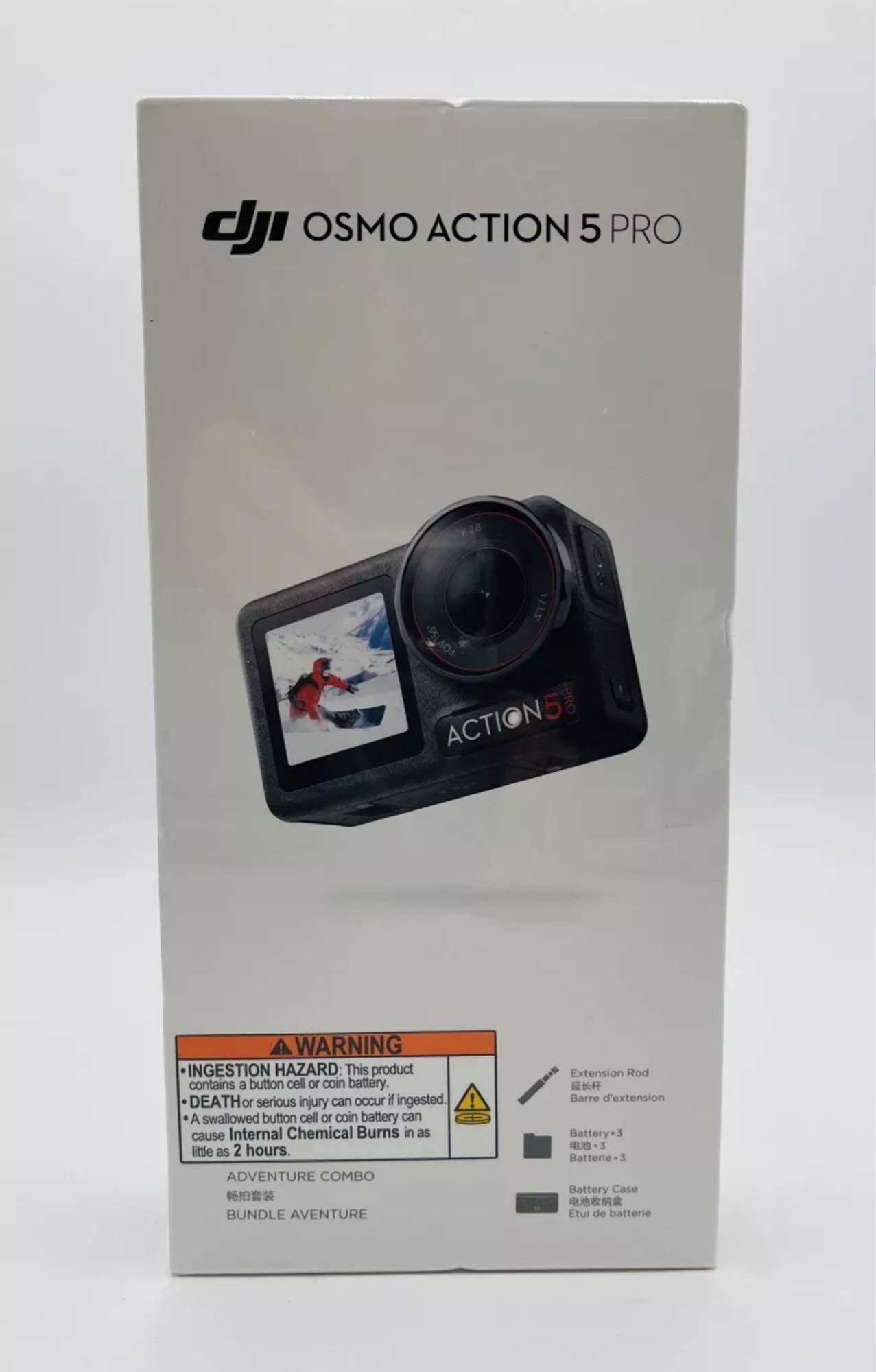 DJI Osmo Action 5 Pro 4K Action Camera Adventure Bundle - Speed Sales - ThaiPick