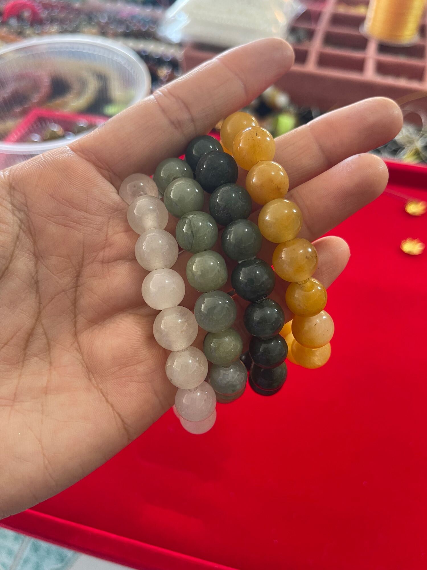 กำไลหยก แท้ 100 เปอร์เซ็นต์ กำไลหยกพม่า - ลินญาดา12 - ThaiPick