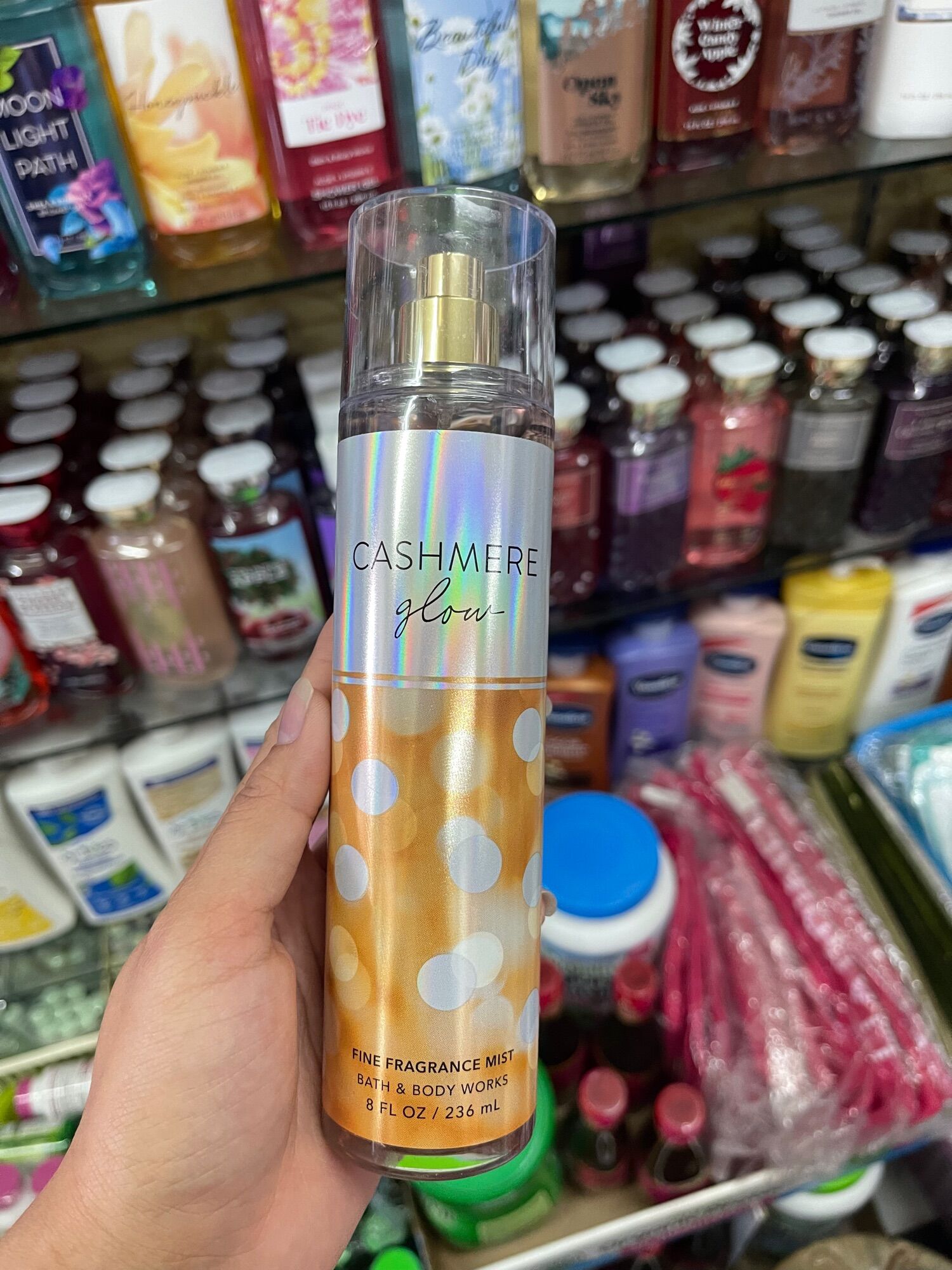 Bath & Body Works Cashmere Glow Fine Fragrance Mist 236ml. ของแท้ ...