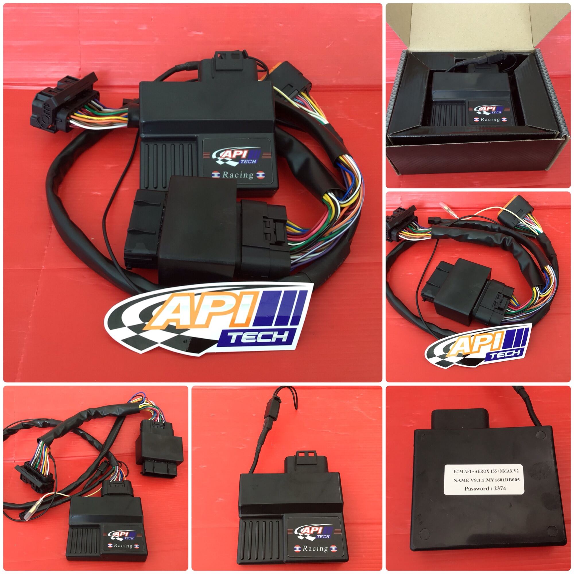 กล่องไฟ API TECH 9.1 AEROX-155 (2021) / N-MAX-V.2 (2021) - Namwan Racing Shop - ThaiPick