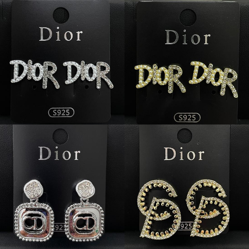 ต่างหูแบรนด์ ตุ้มหูDior GG Lv และอื่นๆ แฟชั่นติดหูสวยน่ารักสำหรับ ...
