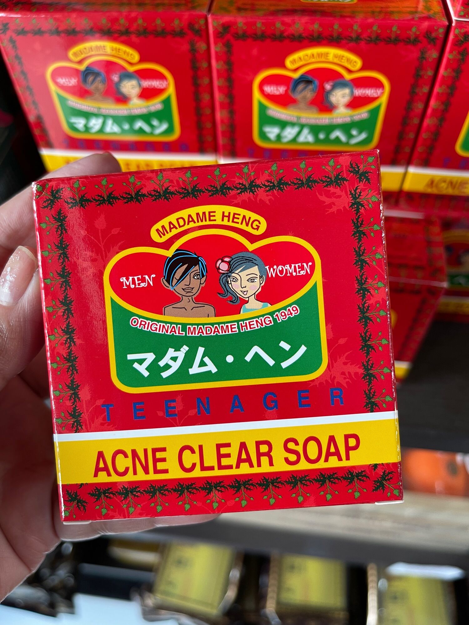 Madame Heng Acne Clear Soap 150 กรัม - DeNiceBeauty - ThaiPick