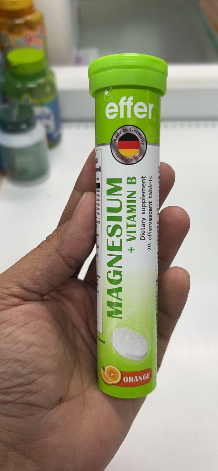 Effer magnesium + vitamin B | Lazada.co.th