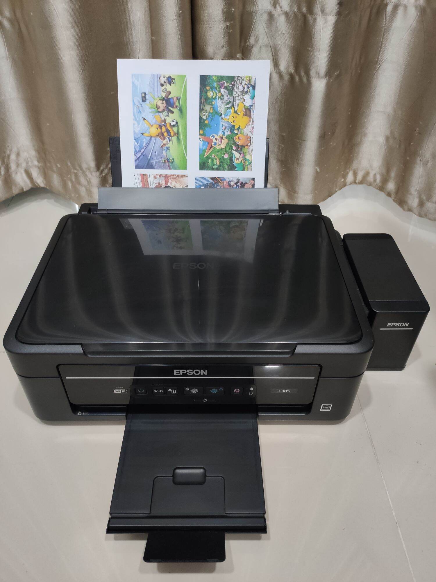 ((มือสอง))Epson L355 L365 L385 พร้อมใช้งาน เครื่องปริ้นเตอร์อืงค์เจ็ท ป ...
