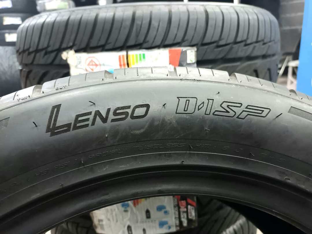 ยางใหม่ค้างปี 255/50R18 Lenso D-1 SP ผลิตปี 2021 พร้อมจุ๊บลมแปซิฟิก 2 ...
