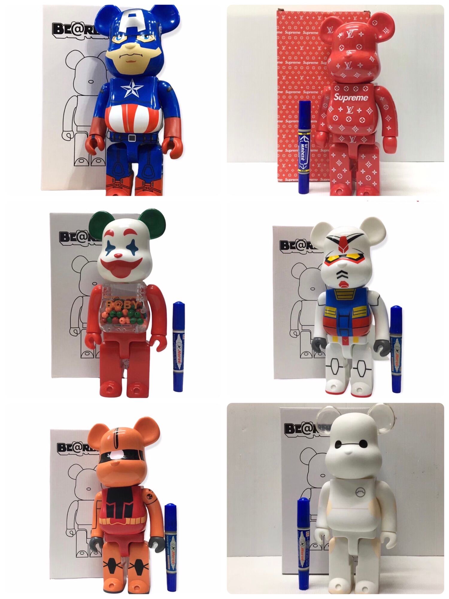 O-shoppingtoys Bearbrick 400% - แบร์บริคคอวส์ หมีแบร์บริค มีให้ เลือก ...
