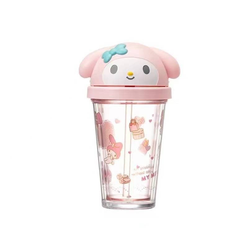 แก้วซาริโอ Miniso สินค้าลิขสิทธิ์แท้จาก Sanrio แก้วพลาสติกอย่างดี 2 ...