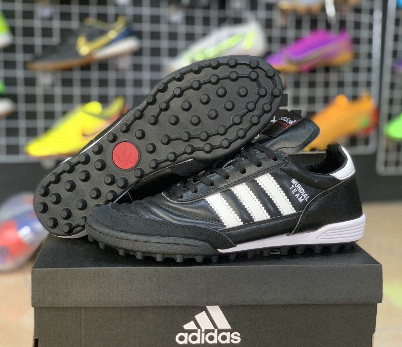 ฟุตซอล100ปุ่ม adidass ถุงผ้าดันทรงรองเท้ากล่อง | Lazada.co.th