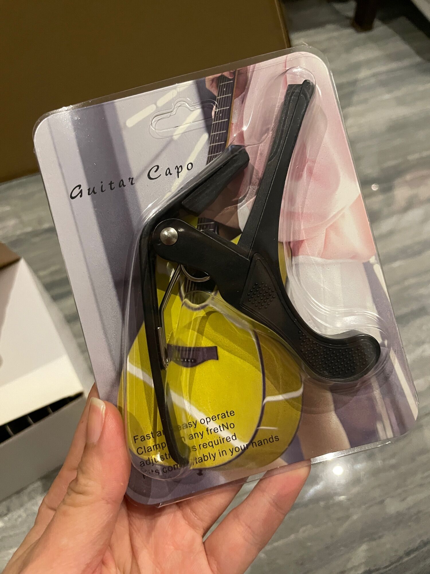 คาโป้ (Capo) กีต้าร์ ช่วยให้จับคอร์ดง่ายขึ้น หนีบแน่น แข็งแรง ทนทาน ...