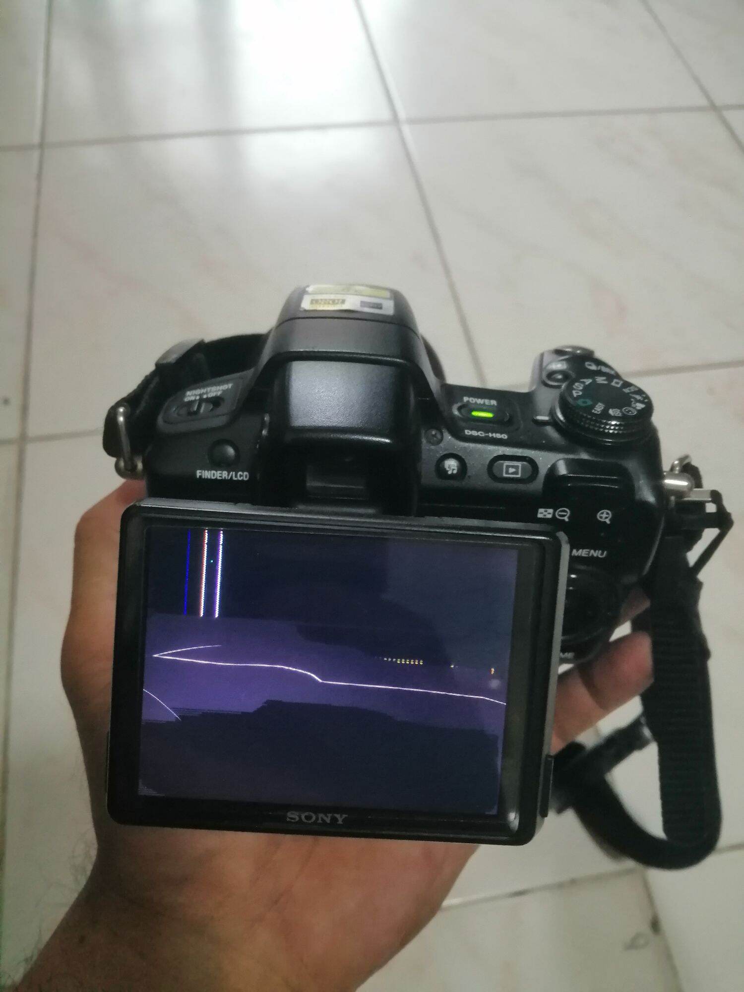 bodyกล้อง sony dsc-h55 งานช่าง ไฟเข้า จอแตกเลนส์มีรา กริปยางไม่มี เอาไป ...