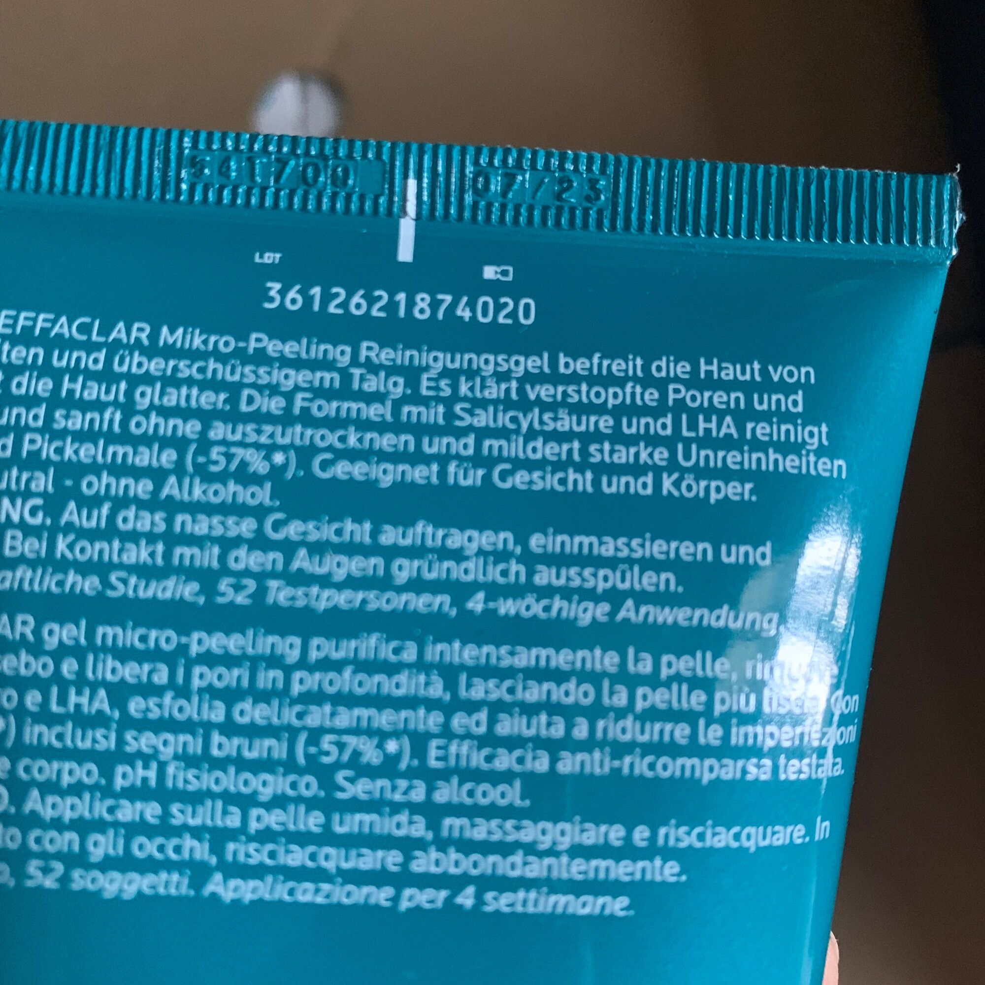 Exp.2023แท้100% La Roche Posay Effaclar Micro Peeling Gel 200ml. ลา โรช ...