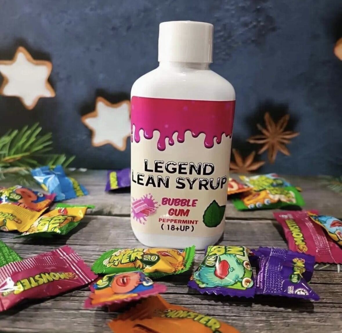 LEGEND LEAN SYRUP (5)ขวด รสหมากฝรั่ง | Lazada.co.th