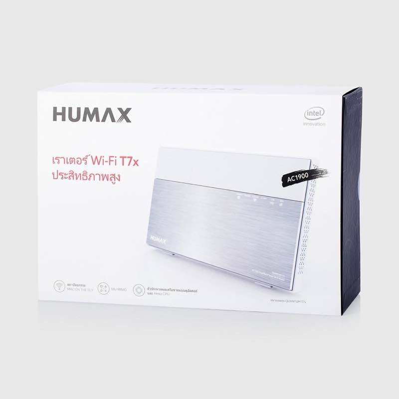 HUMAX T7x AC1900 Mesh / รีพรีชเตอร์ /เมนูไทย MU-MIMO High Performance ...