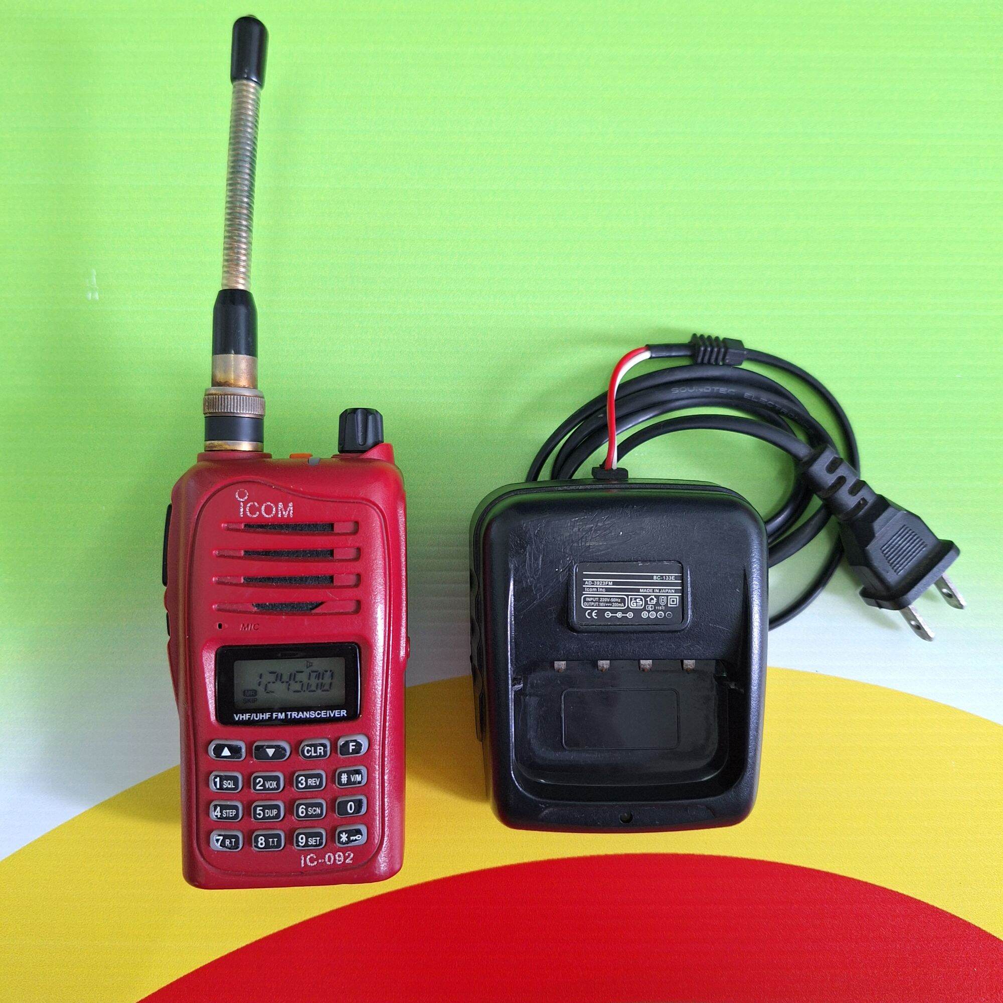 วิทยุสื่อสาร icom ic-092 สินค้ามือ2 สภาพดี ใช้งานได้ปกติ | Lazada.co.th
