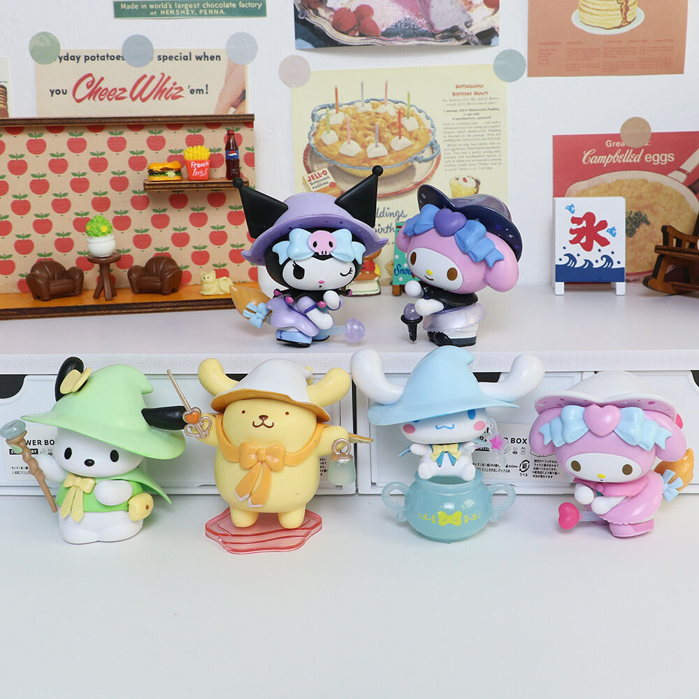Sanrio blind BOX Magic Story Series Kuromi Cinnamoroll หุ่นอะนิเมะทำนอง ...