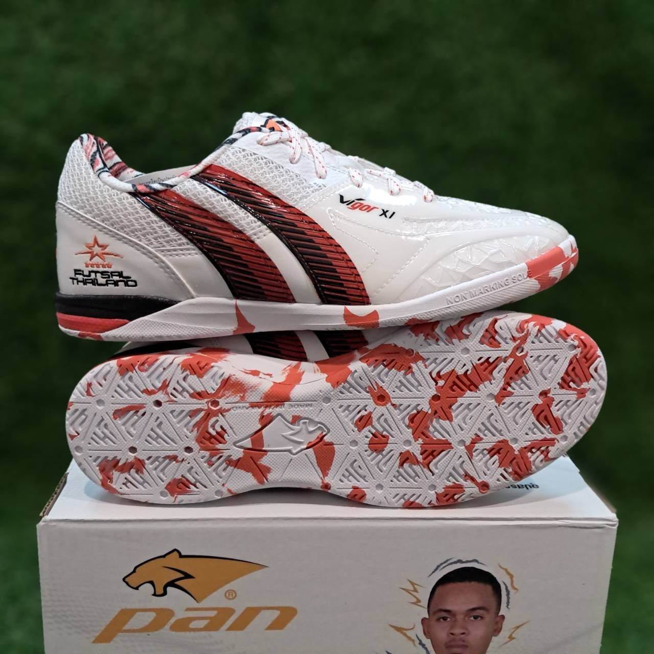 Pan VIGOR XI Microfiber TOP รองเท้าฟุตซอลแพน PF14R2 รุ่นใหม่ล่าสุด ...