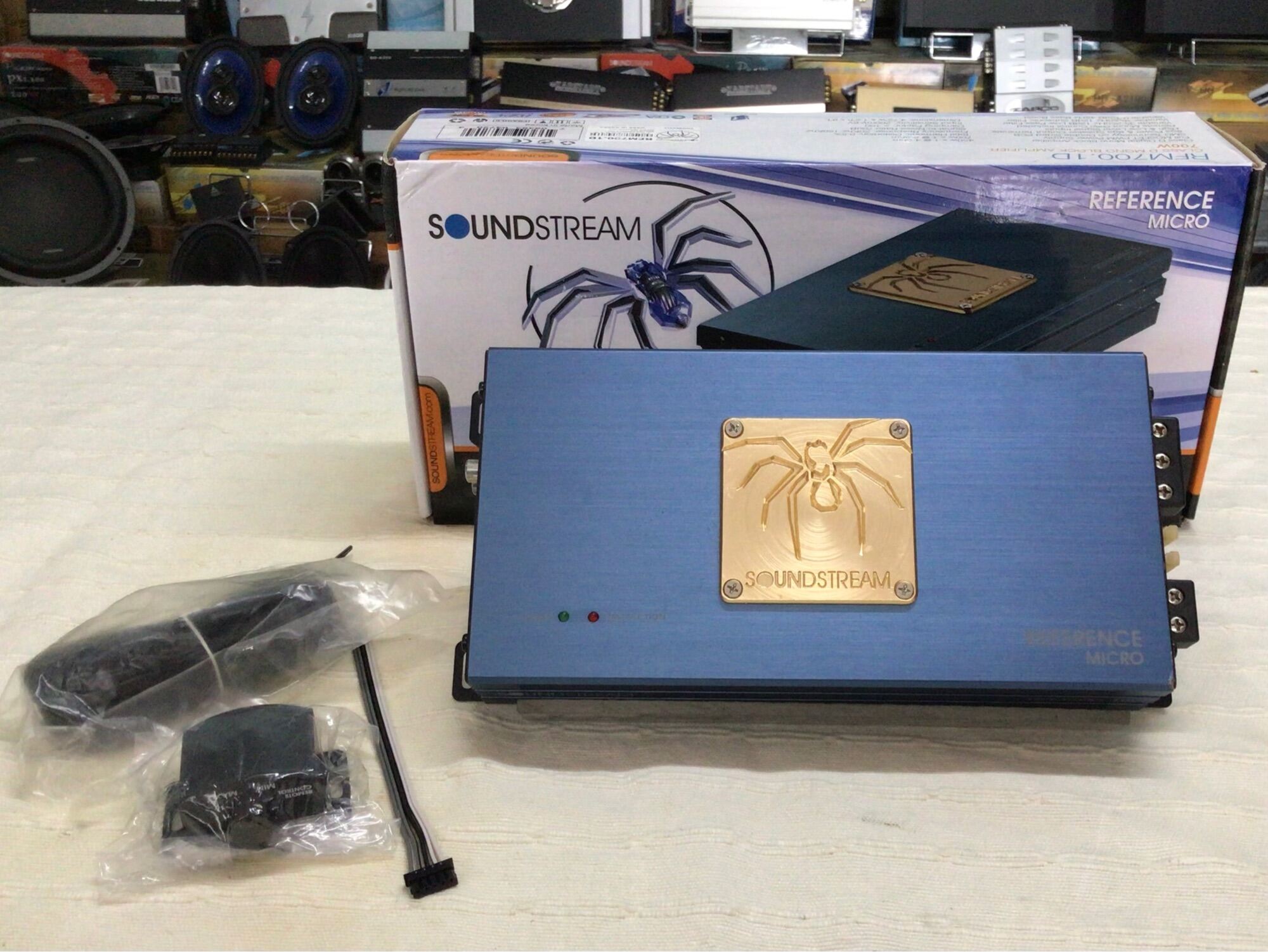 พาวเวอร์ Class D SOUND STREAM รุ่น RFM700.1D | Lazada.co.th