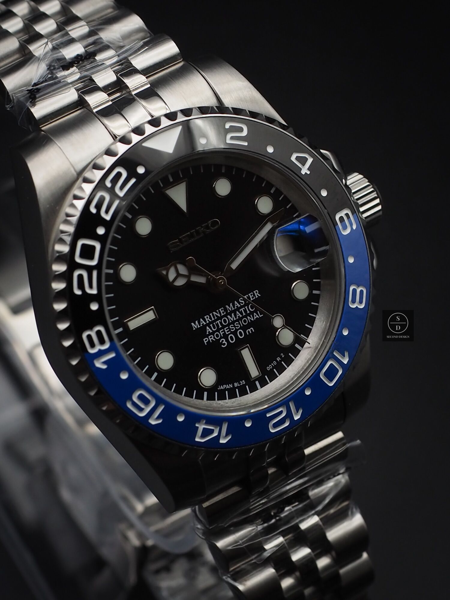 นาฬิกา Seiko Mod Batman Jubilee by Second Design | Lazada.co.th