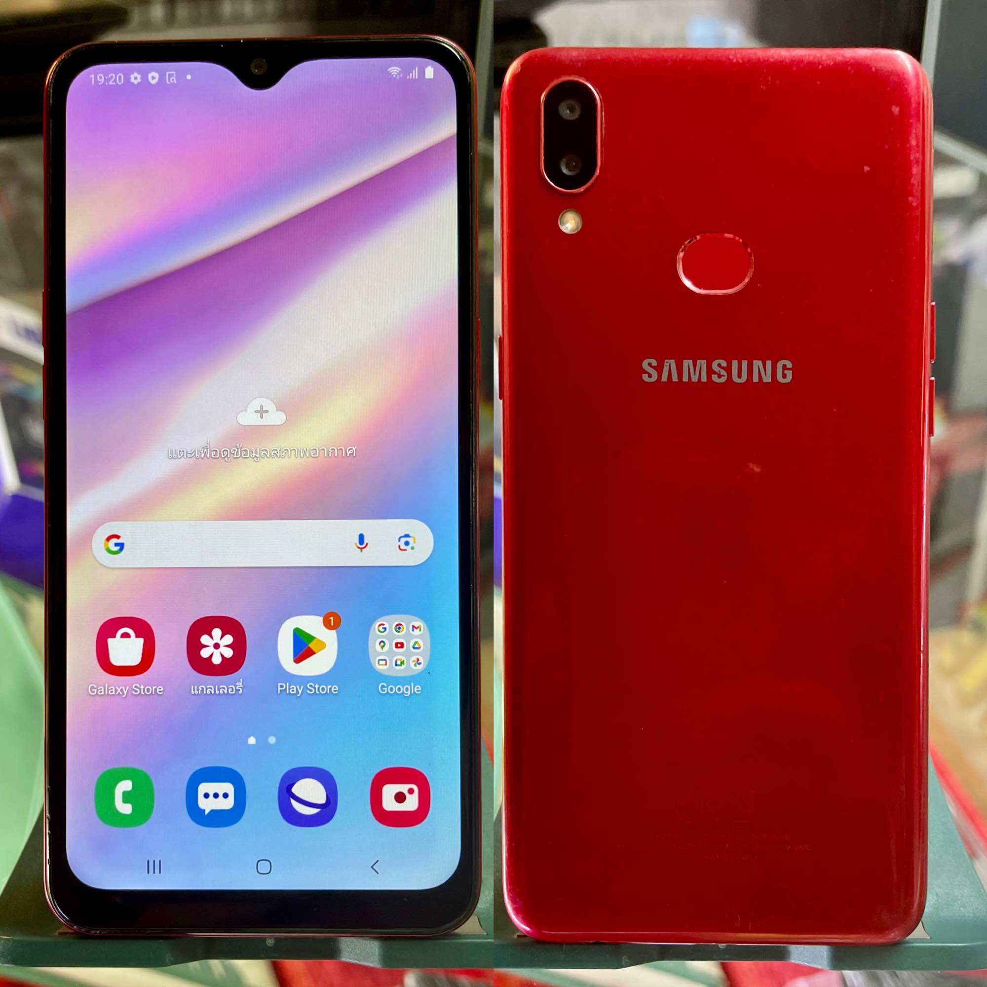 Samsung A10s (232Gb) Android 10 ราคา 1900 บาท - แมนชั่นโมบาย - ThaiPick