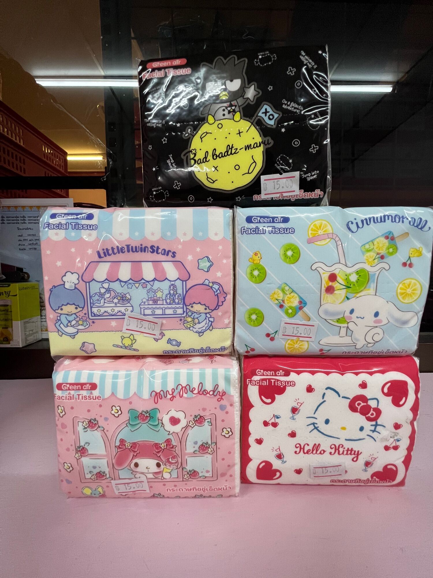 กล่องทิชชู pop-up Hello Kitty ขนาดพกพา ลิขสิทธิ์แท้ | Lazada.co.th