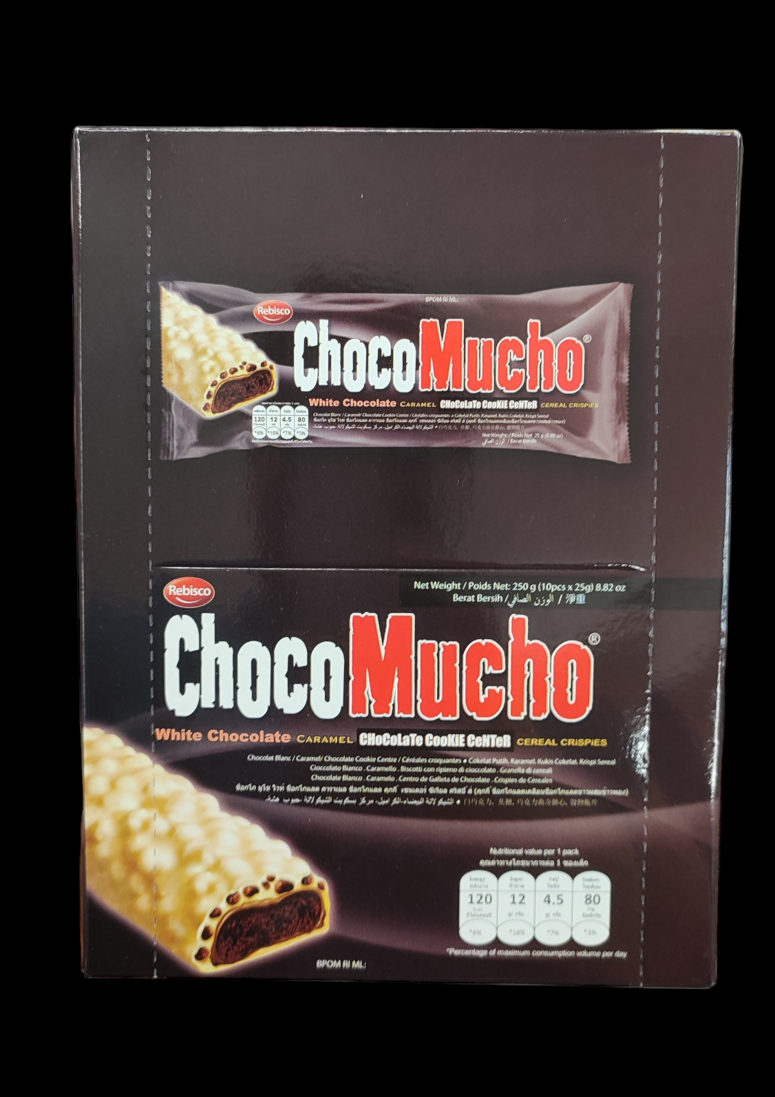 ช็อกโกมูโชคุกกี้แอนด์ครีม 10 ชิ้น Choco Mucho Cookies and Cream 10’s ...
