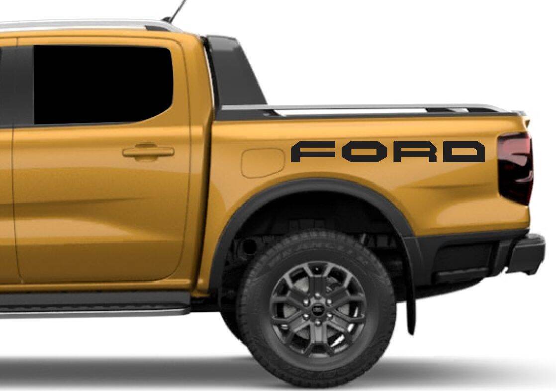 ลายใหม่สติกเกอร์แต่งรถ ford next gen สติ๊กเกอร์ติดข้างกระบะ ford ...