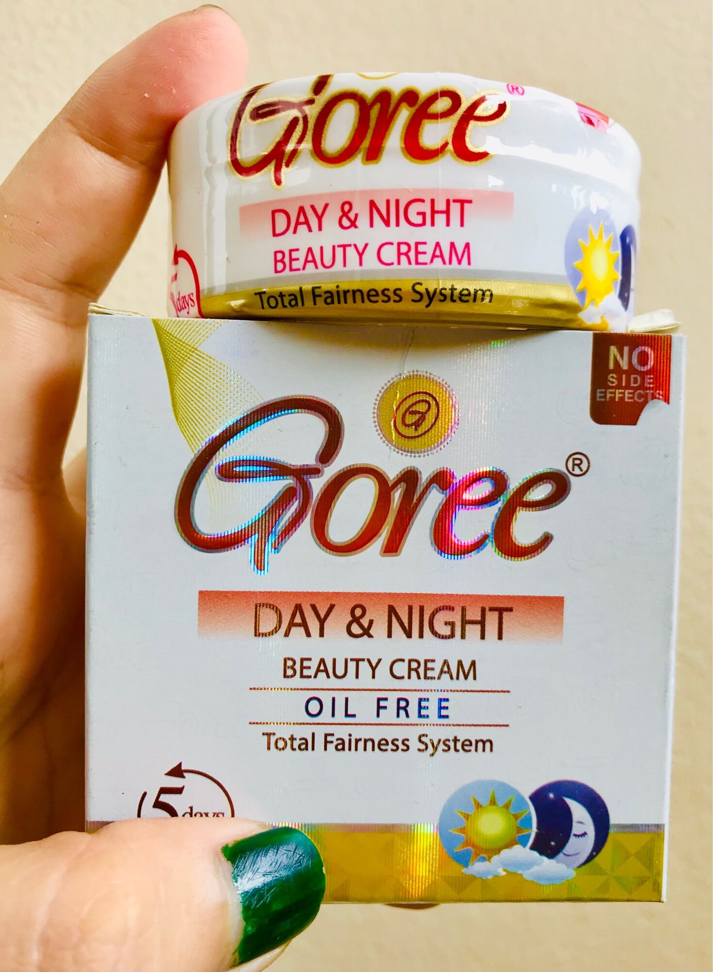 Goree beauty whitening cream Day and night cream original from Pakistan ...