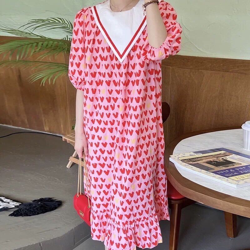 Red Heart - Maxi Dress - Tag YPY | เดรสแฟชั่นงานป้าย YPY - Manies ...