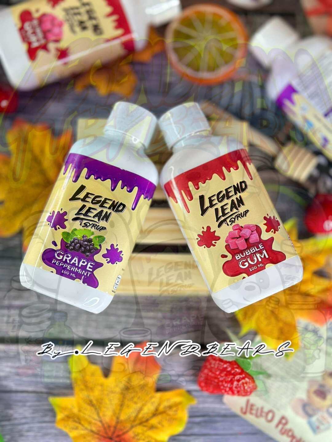 ลีนกลิ่นหมากฝรั่งแท้ LEGEND LEAN SYRUP มีมาตรฐาน อย. ถูกต้องตามกฎหมาย ...