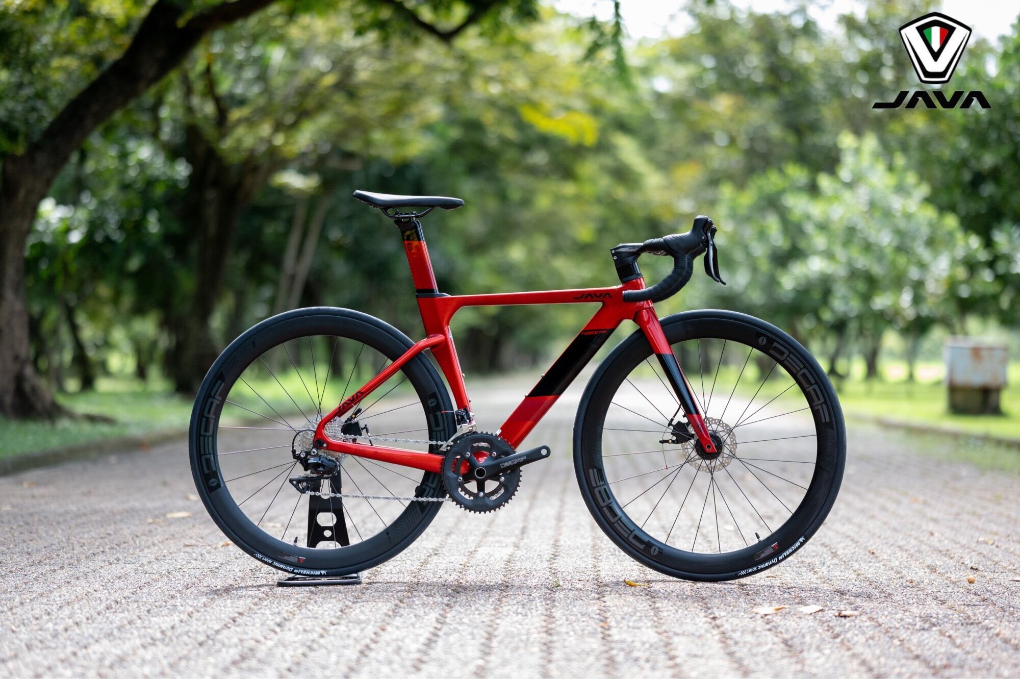 จักรยานเสือหมอบ Java Fuoco Top 22 สปีด shimano 105Deca เฟรมคาร์บอน ดิส ...