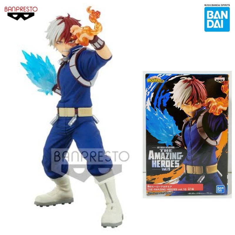 โมเดล Banpresto My Hero Academia The Amazing Heroes Vol.15: Shoto Todoroki - MixASale