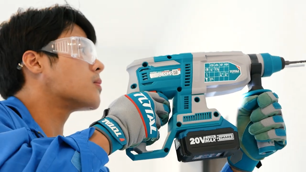 Total รุ่น TRHLI20228 สว่านกระแทกไร้สาย แบตเตอรี่20V ( เครื่องเปล่า ...