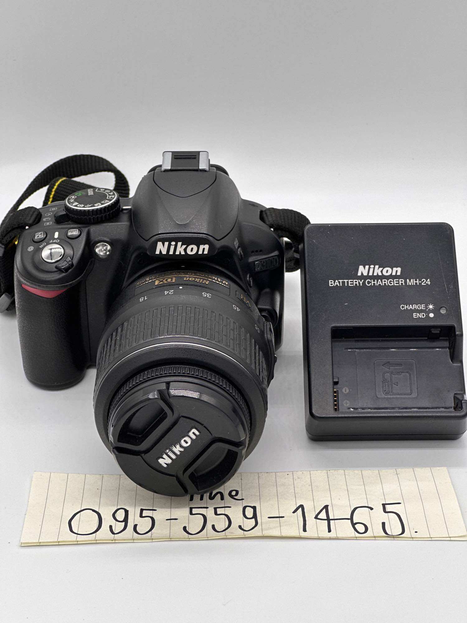 (สินค้ามือ2) กล้อง Nikon d3100 ติดเลนส์ 18-55 ใช้งานเต็มระบบ ชัตเตอร์ 3 ...