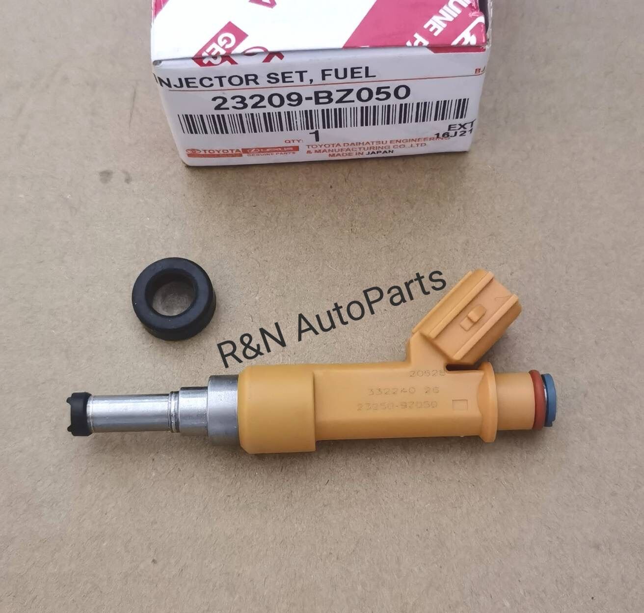 หัวฉีด DENSO TOYOTA Avanza, Altis 8รู (ราคาต่อ 1 ตัว) (23209-BZ050) - R ...