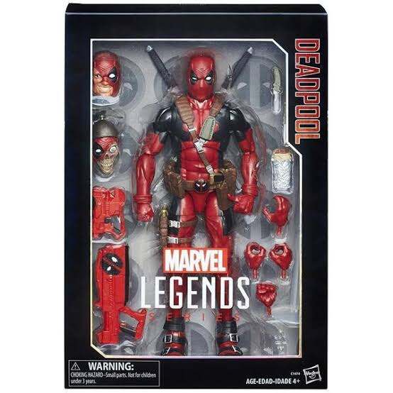 HASBRO MARVEL LEGENDS DEADPOOL 12 INCH ACTION FIGURE - imageoutlet ...