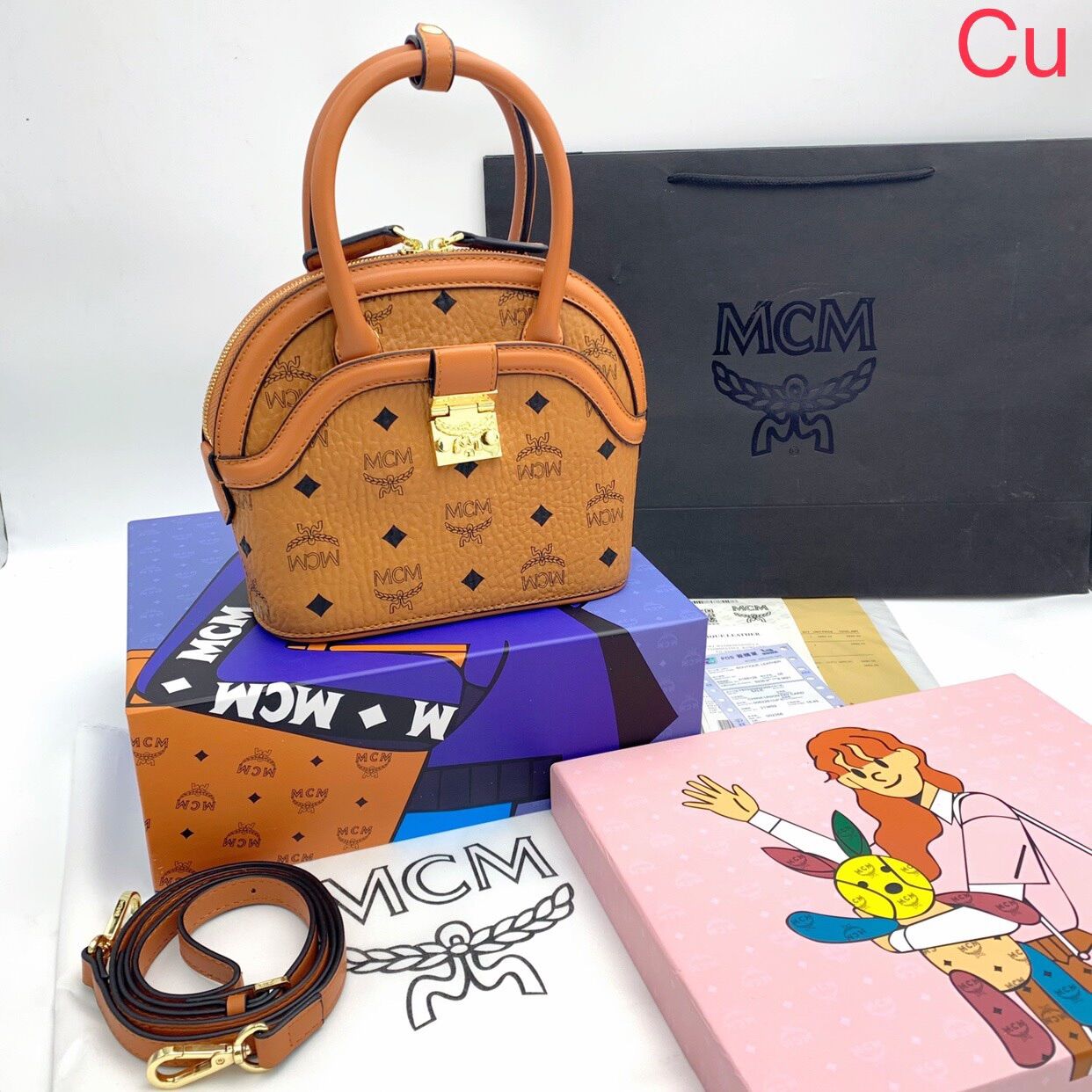พร้อมส่ง????กระเป๋าสะพายของMCMนาด 8 นิ้วงาน ORIGINALรับประกันสินค้าตรง ...