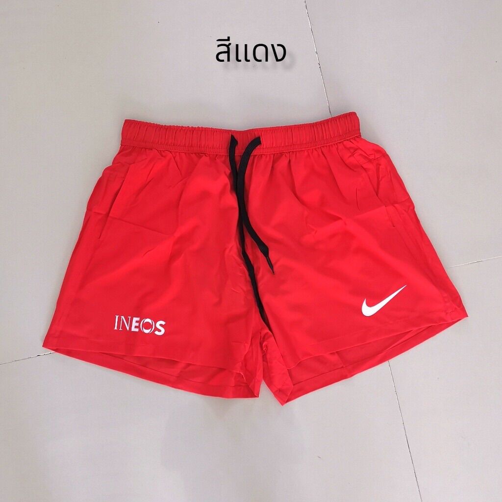 กางเกงวิ่งขาสั้นทรงตรงไม่เว้าสูง เป้า 3 นิ้ว มีซับใน | Lazada.co.th